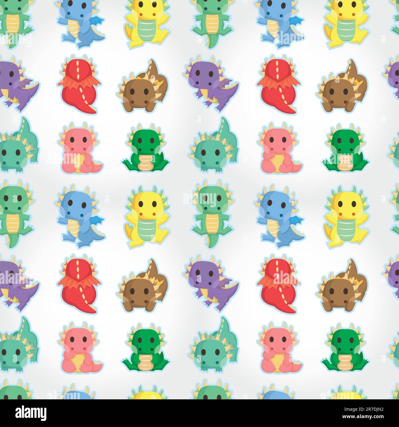 Chinese dragon pattern Stock Vector Images - Alamy