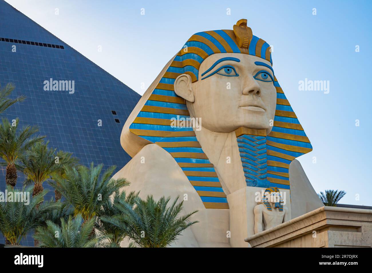 Las Vegas, Nevada - April 2017: Luxor Casino hotel in Las Vegas. Luxor ...