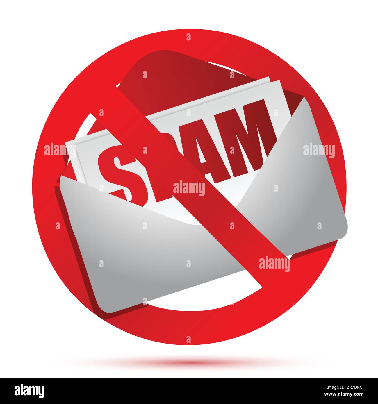 No unwanted mail Stock Vector Images - Alamy