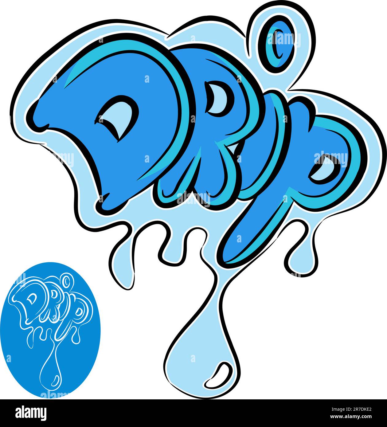 Drop drip leak Stock Vector Images - Alamy