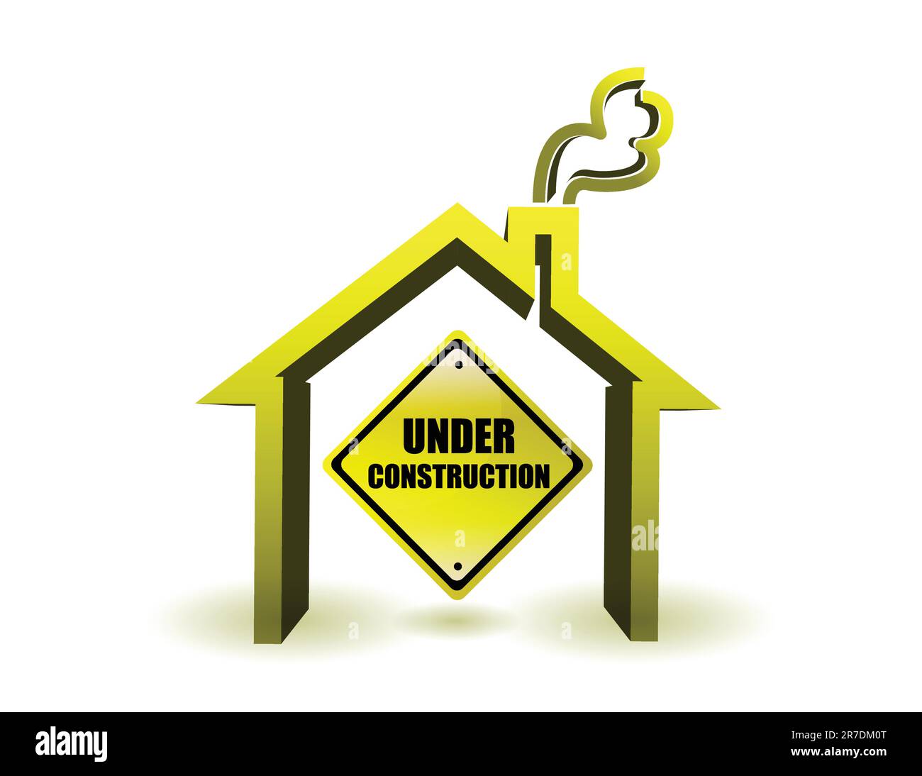 Under construction building apartment Stock Vector Images - Alamy