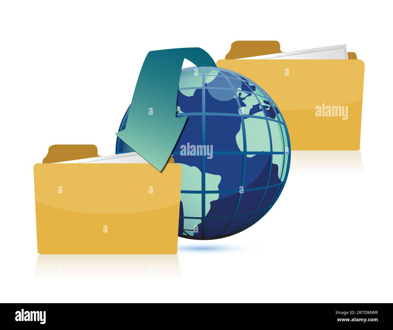 Computer date storage Stock Vector Images - Alamy