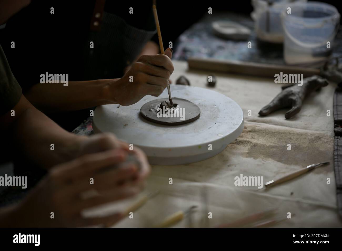 Stick making hi-res stock photography and images - Alamy