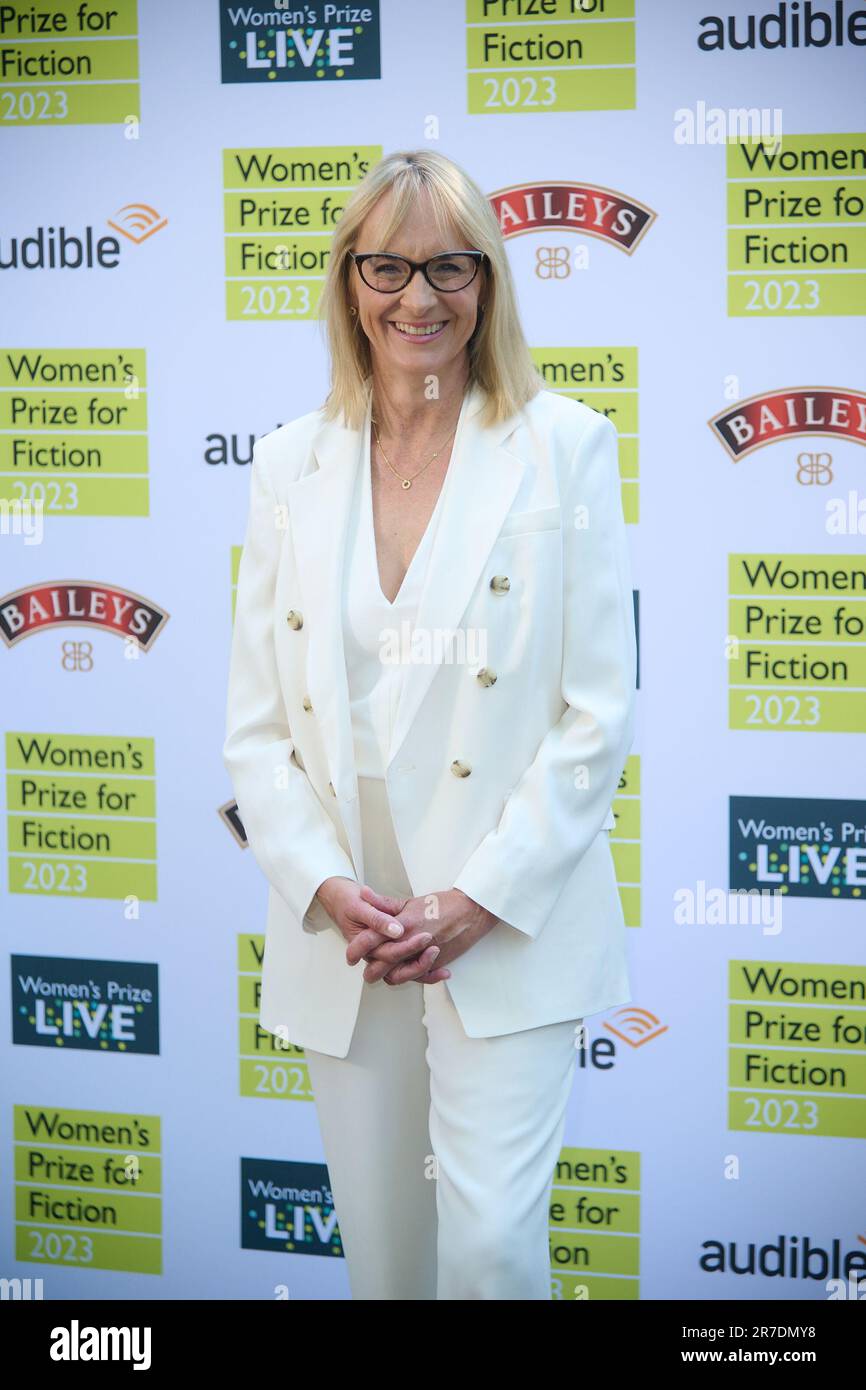 London, UK . 14 June, 2023 . Chair of judges 2023 Louise Minchin ...
