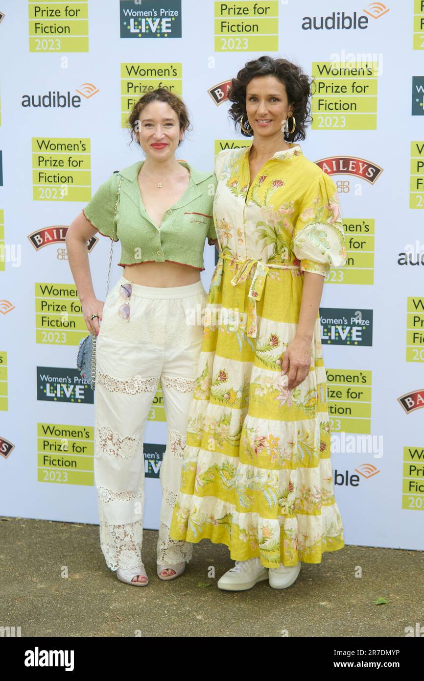 London, UK . 14 June, 2023 . Emma Forest and Indira Varma pictured at ...