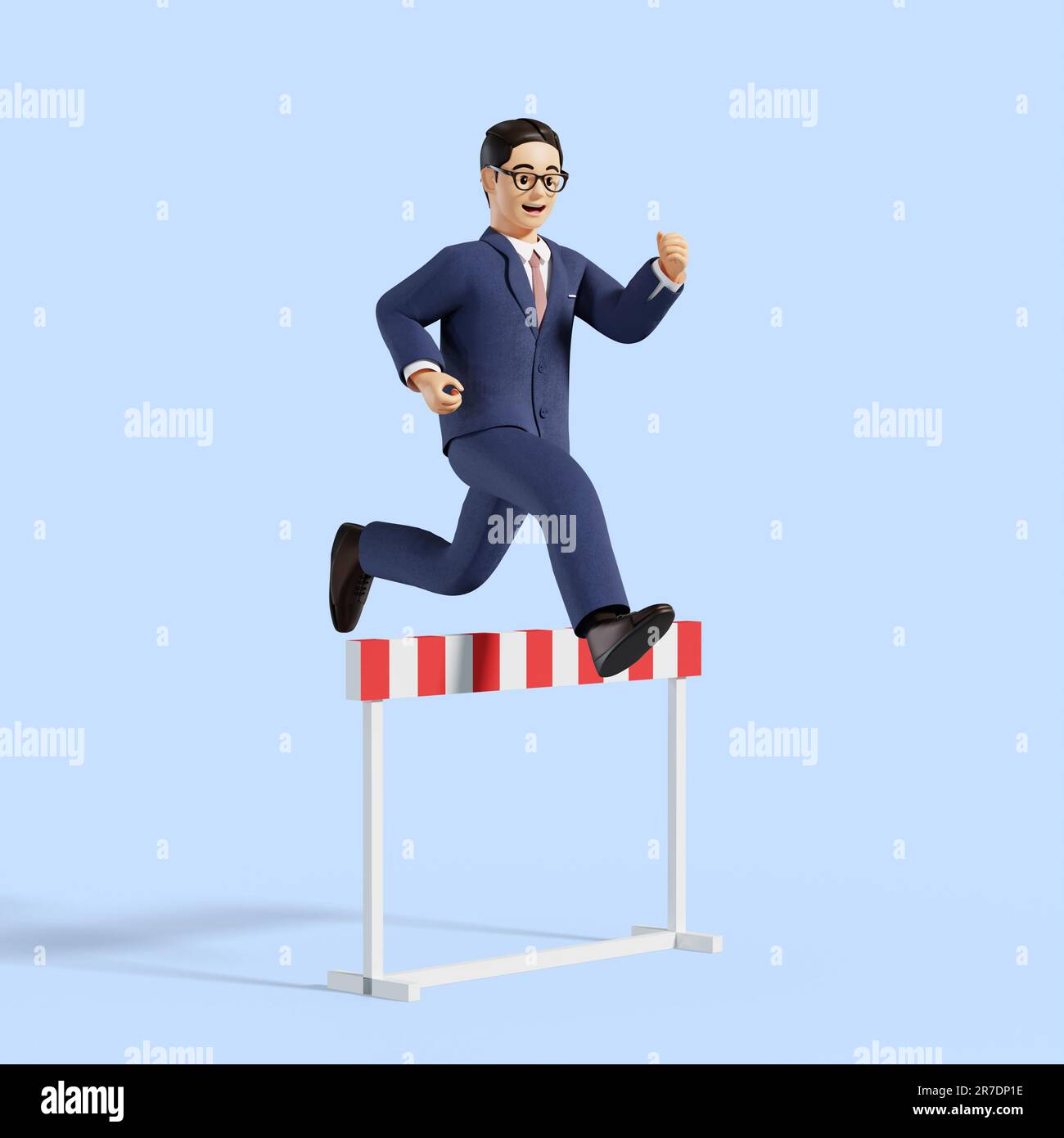 3d character portrait hi-res stock photography and images - Alamy
