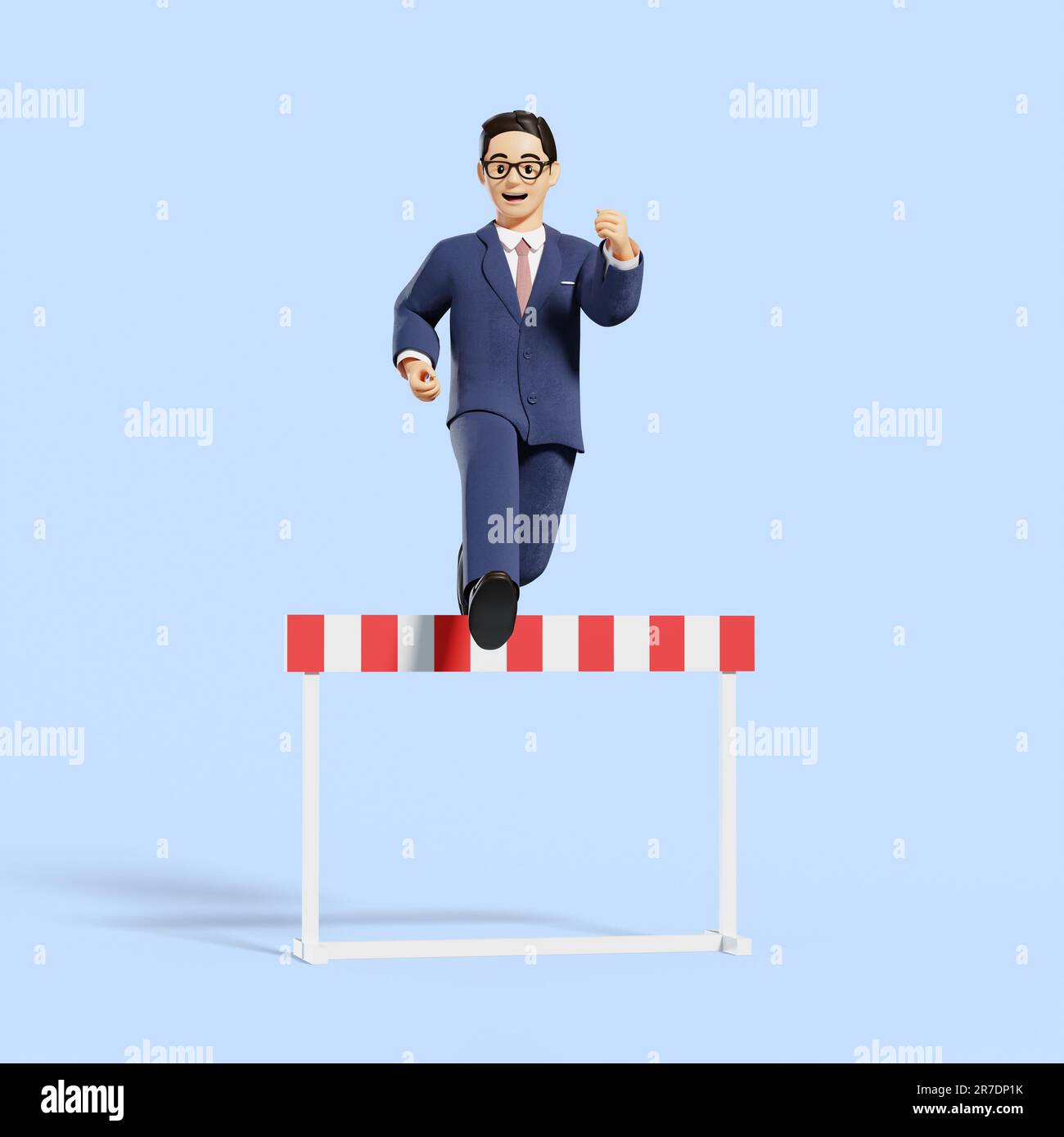 3d character portrait hi-res stock photography and images - Alamy