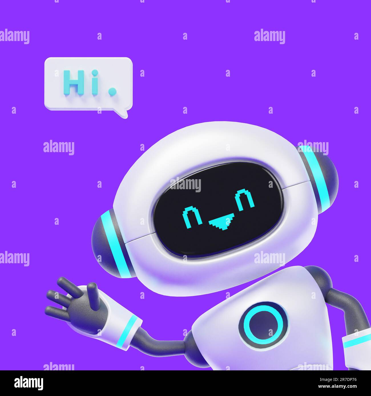 Greeting robot hi-res stock photography and images - Alamy