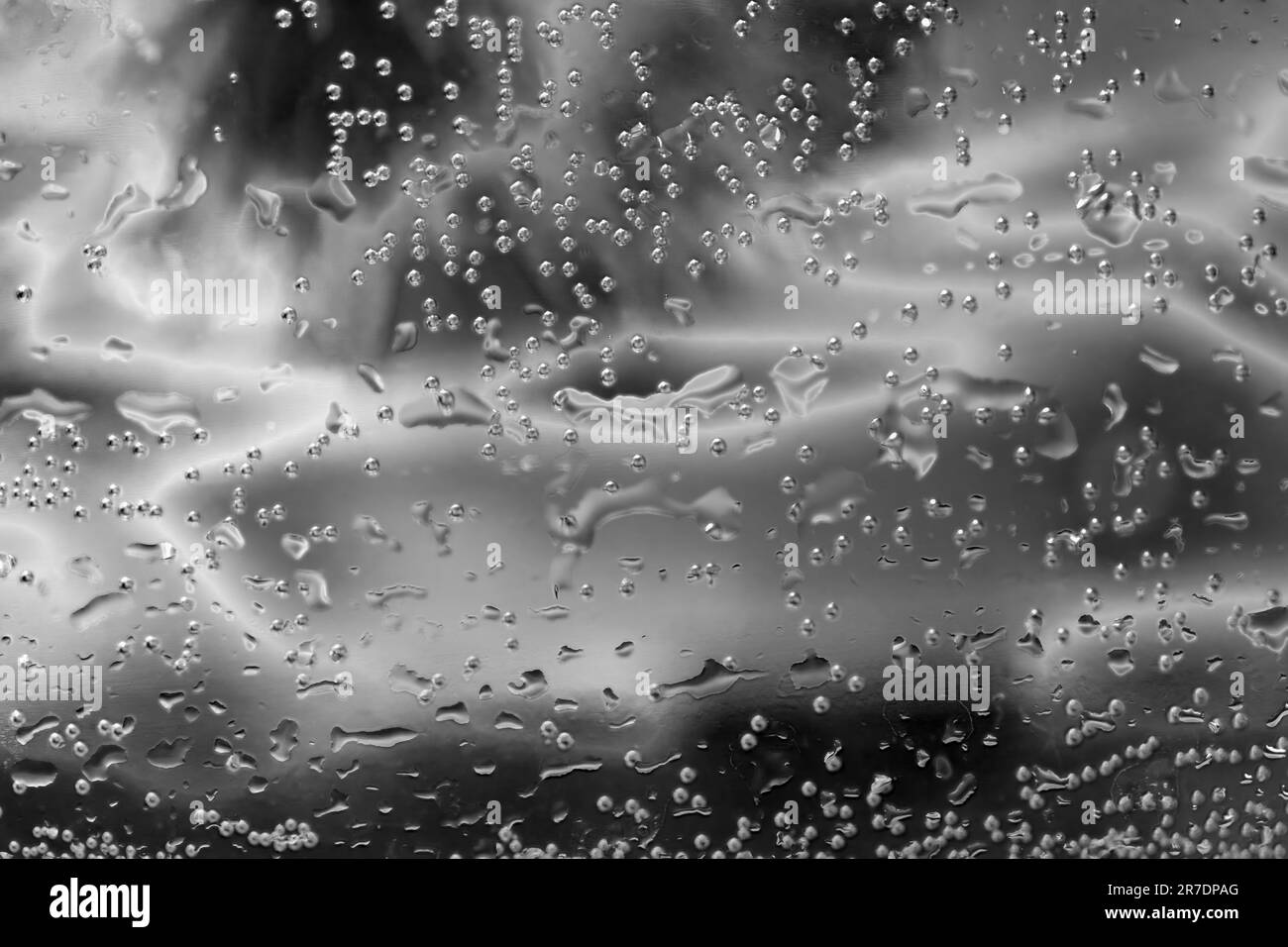 Lightning falls on city Black and White Stock Photos & Images - Alamy