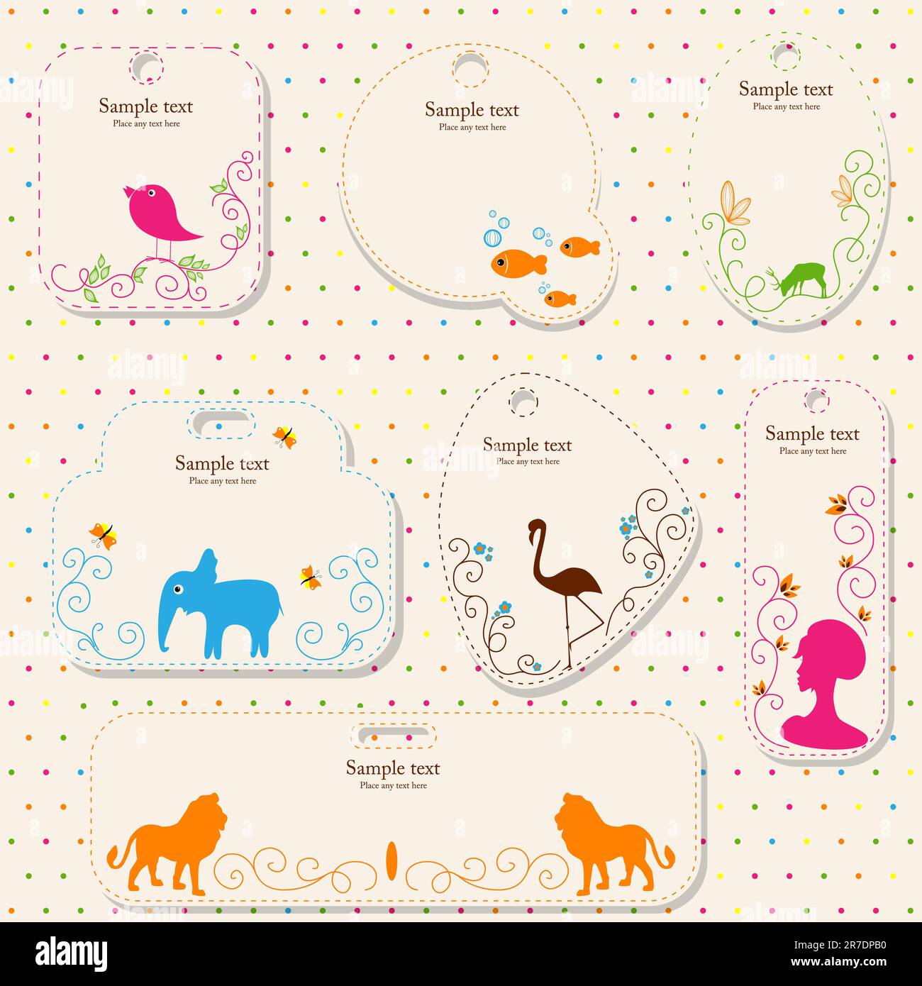 Vector label set Stock Vector Image & Art - Alamy