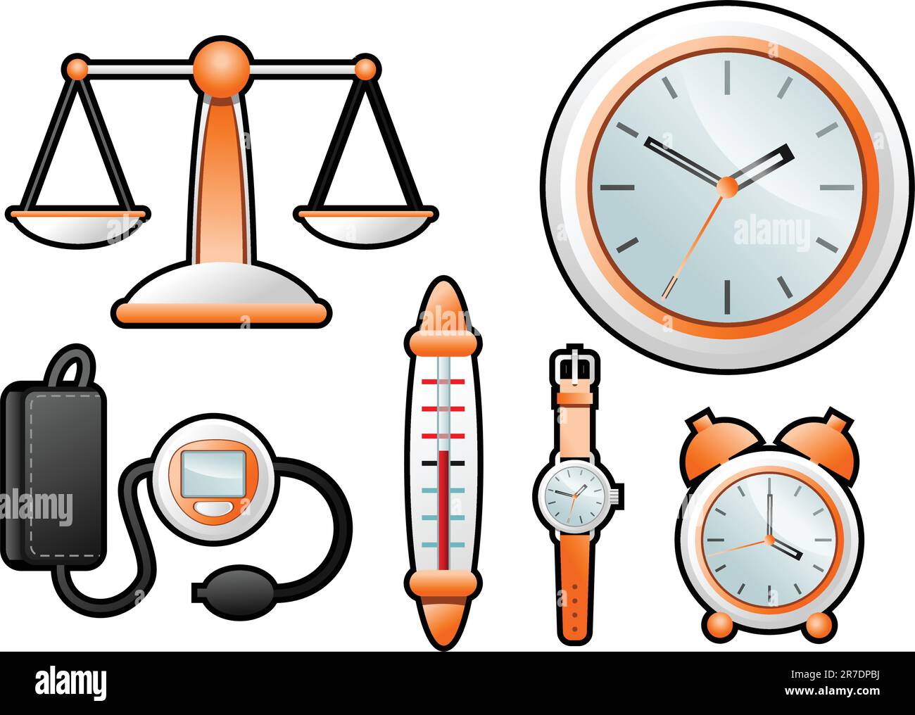 A Vector illustration of the instrumentation (Simple gradients only ...