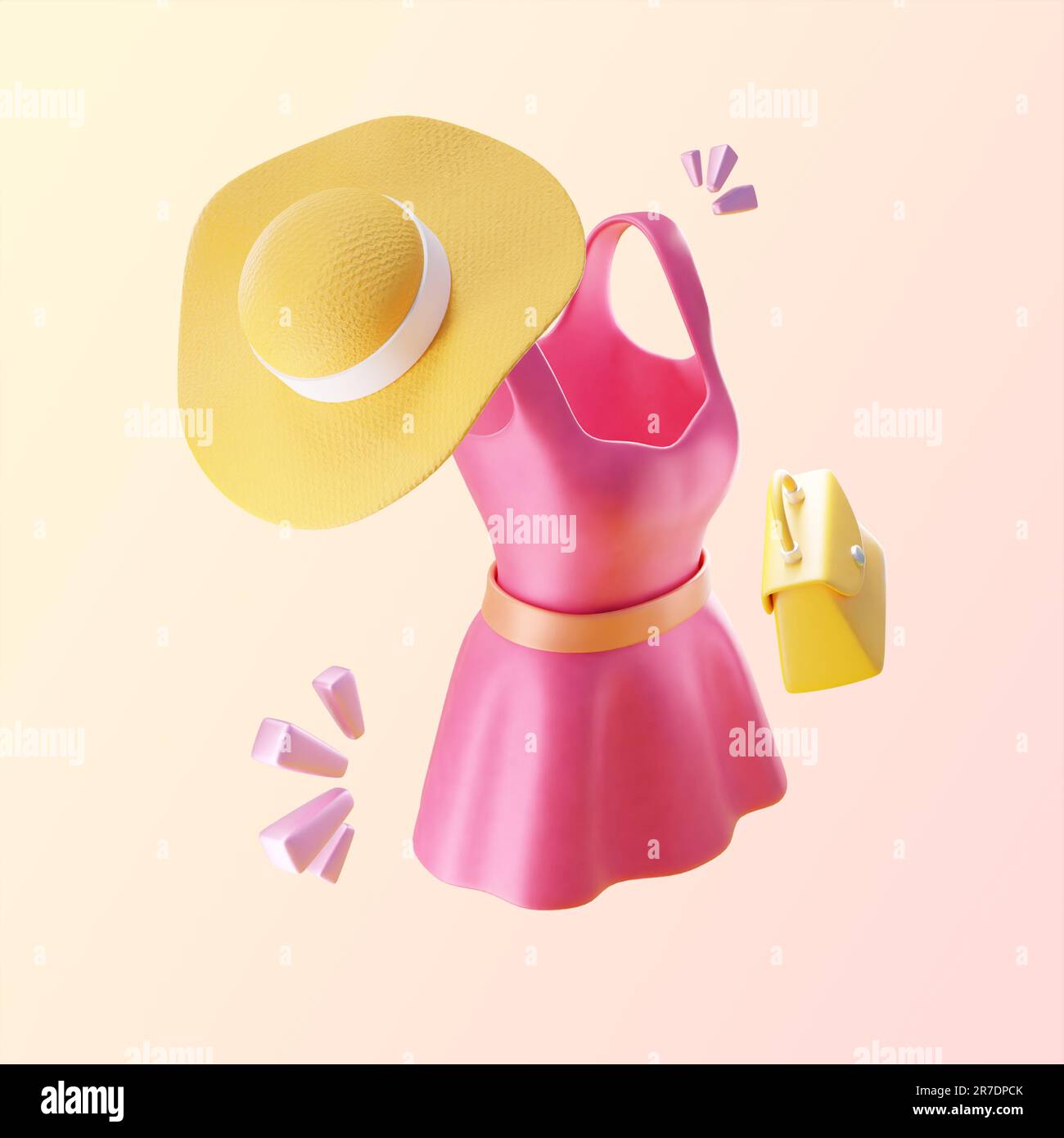3d dress hi-res stock photography and images - Alamy