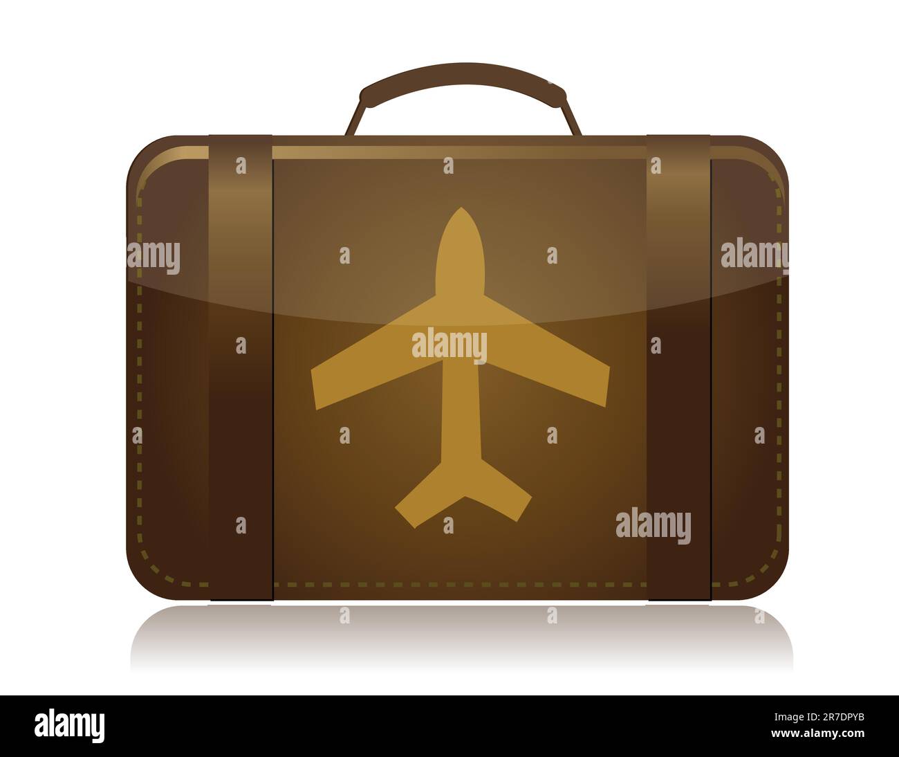 Airplane luggage Stock Vector Images - Alamy