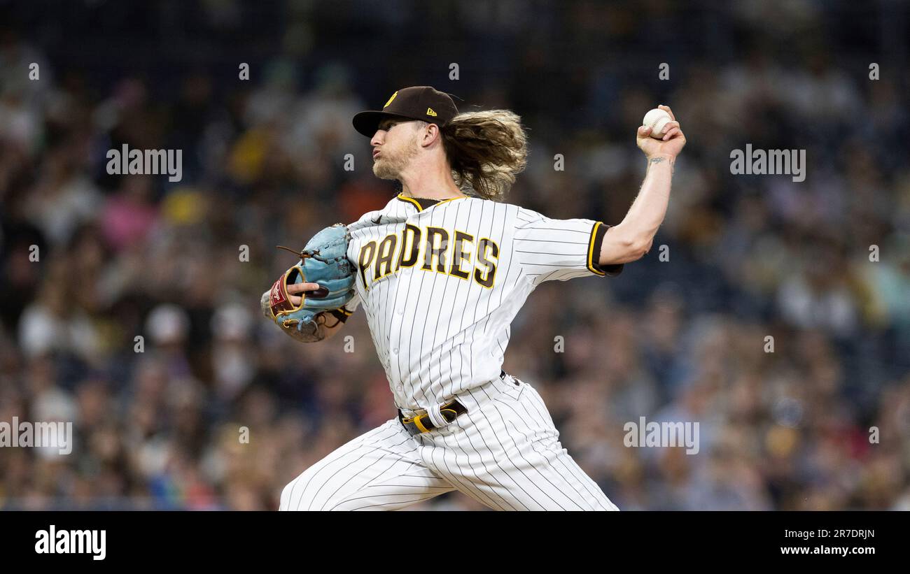 San Diego Padres' Josh Hader delivers a pitch against the Cleveland ...