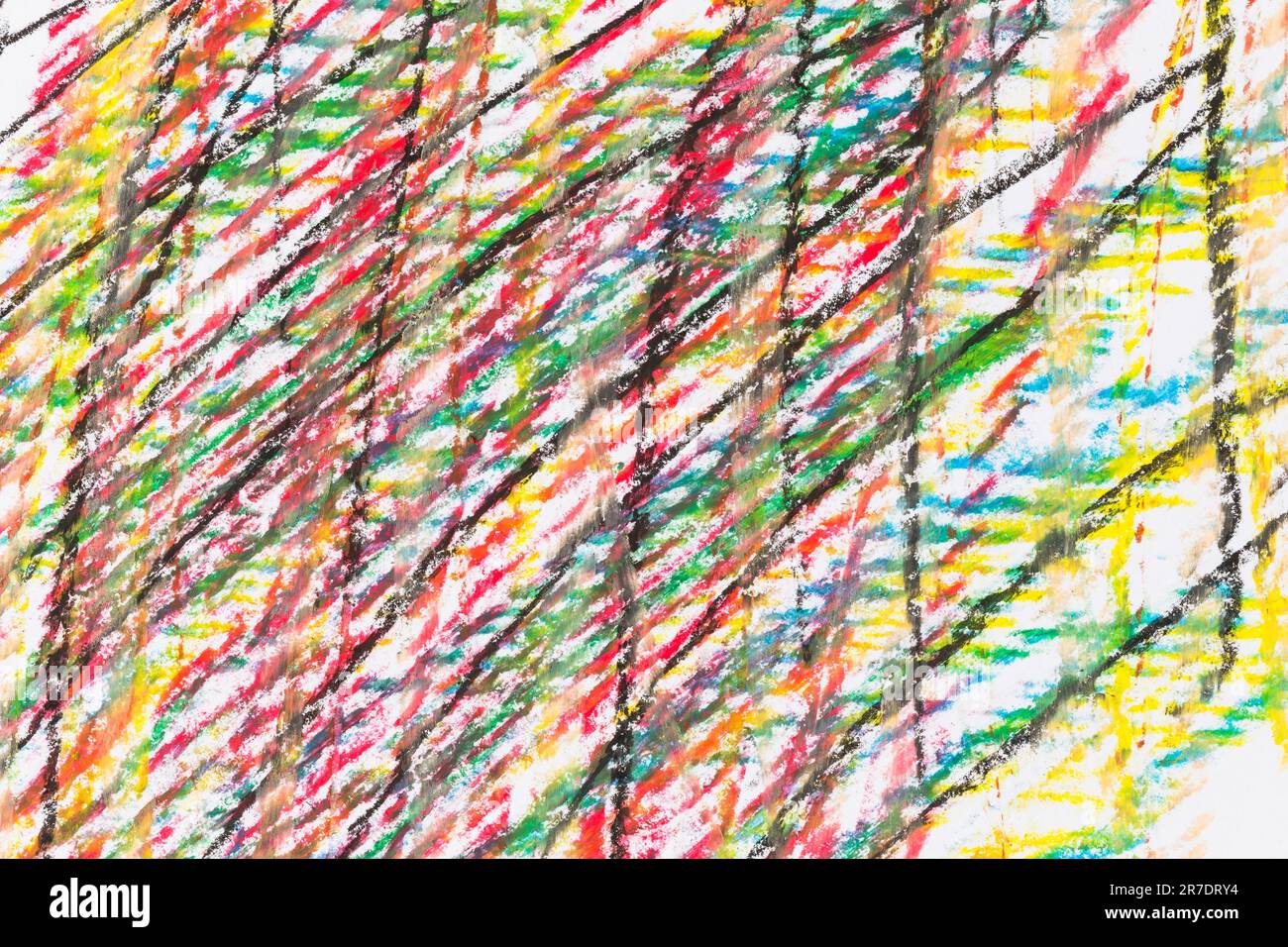 Crayon Scribble Background