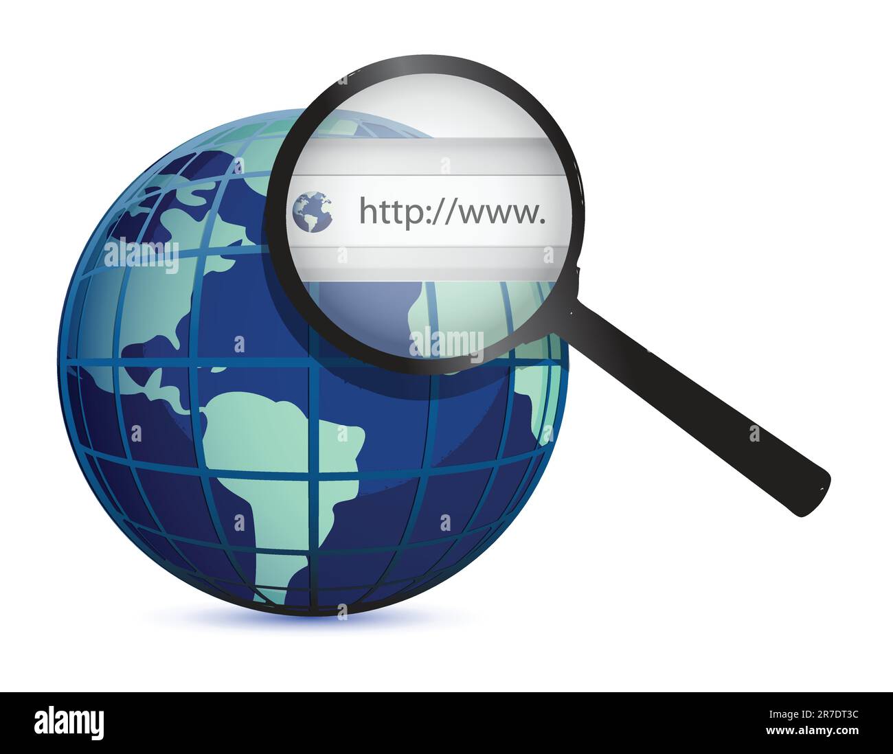 Internet map globe world arrow Stock Vector Images - Alamy