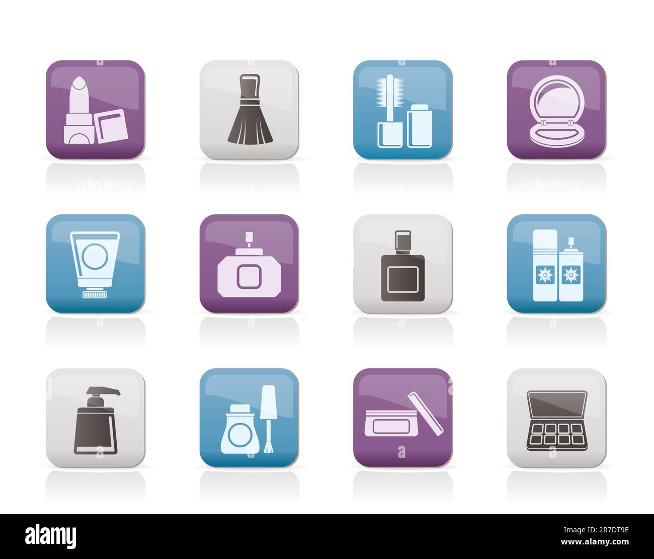 Cosmetic industry illustration Stock Vector Images - Alamy