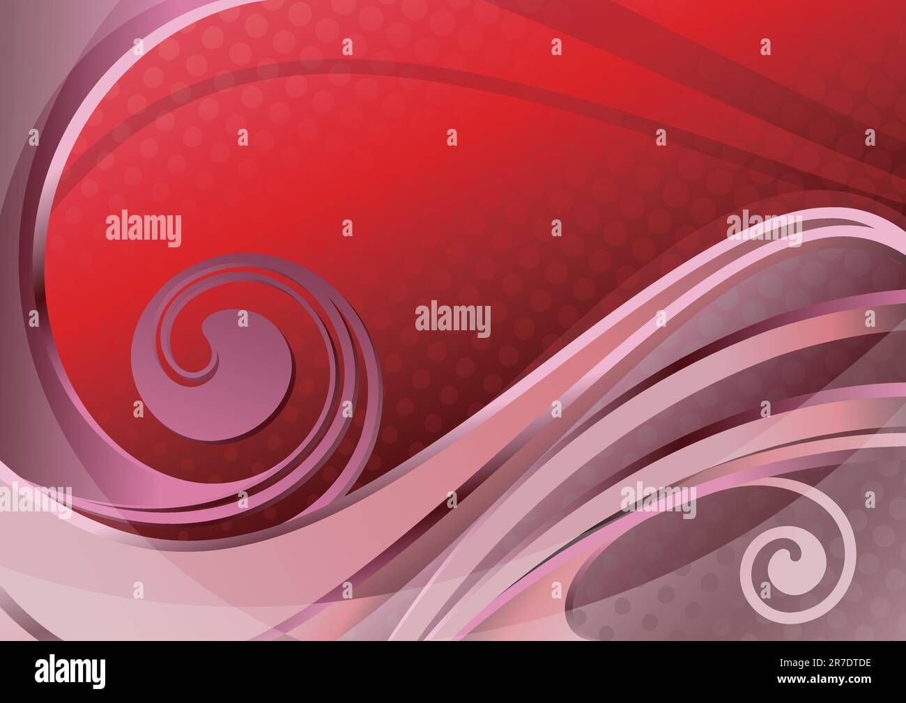Illustration of abstract red curve background Stock Vector Image & Art ...