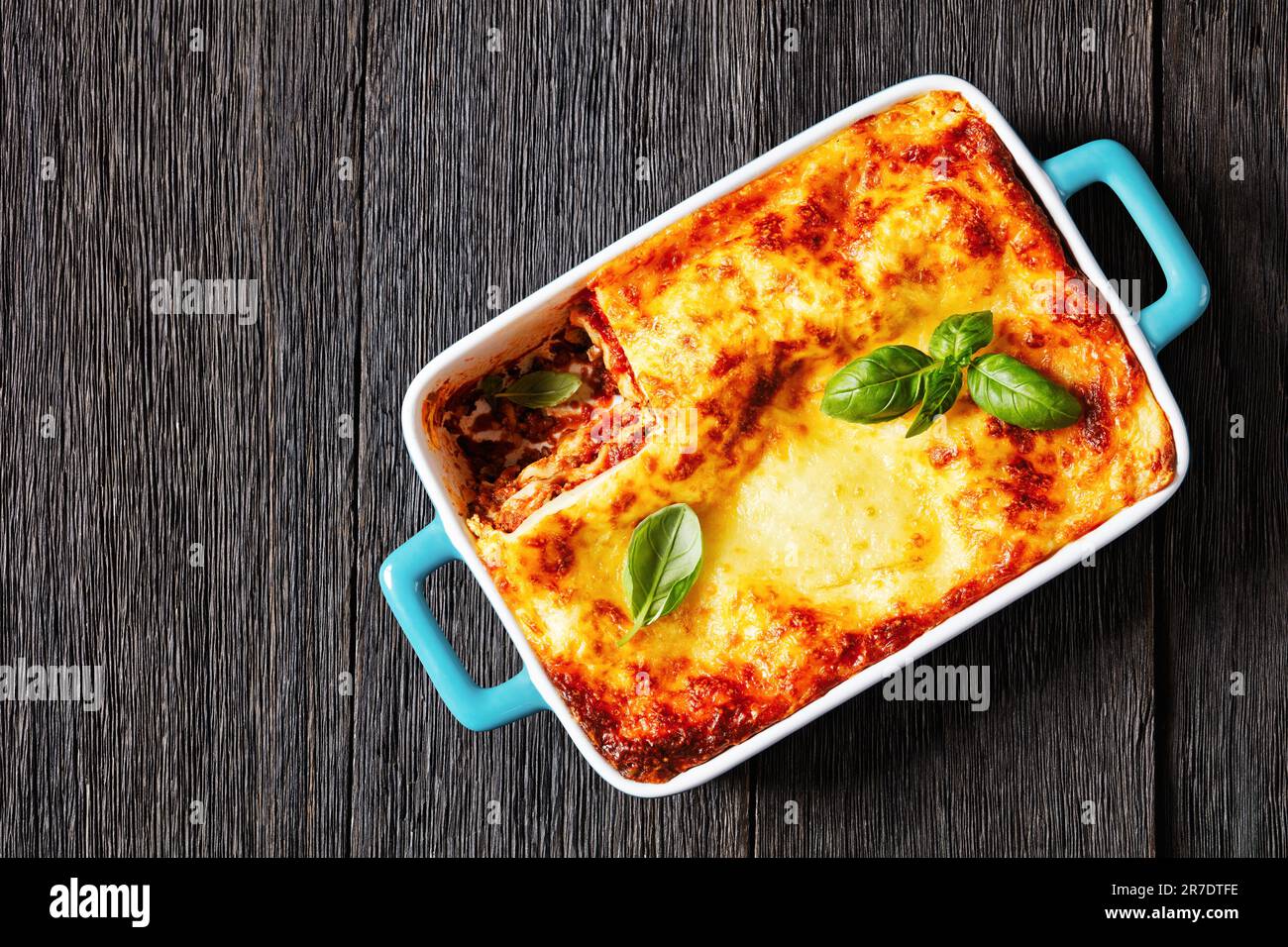 lasagne al forno, italian beef lasagna layered with ground beef ...