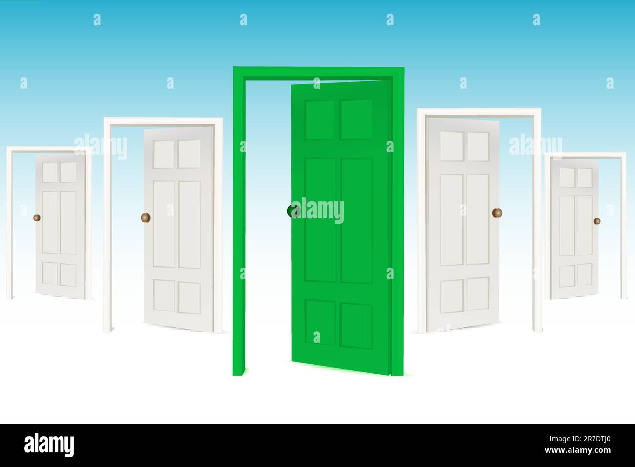 Gate of heaven Stock Vector Images - Alamy