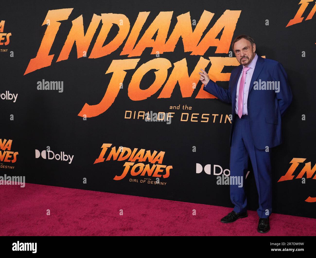 John Rhys-Davies arrives at the LucasFilms' INDIANA JONES AND THE DIAL ...