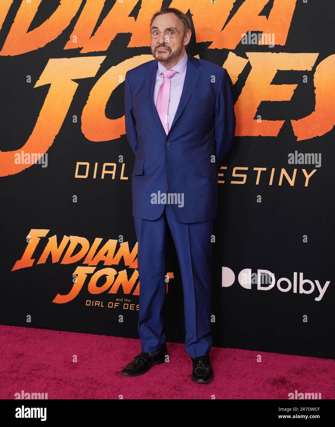 John Rhys-Davies arrives at the LucasFilms' INDIANA JONES AND THE DIAL ...
