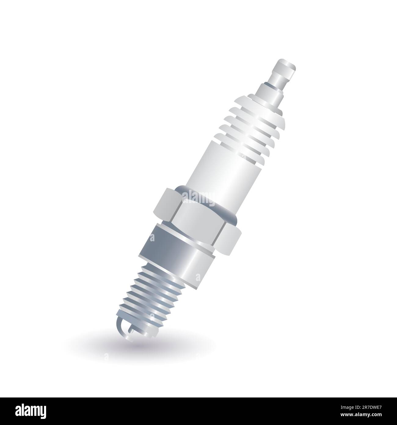 Spark plug vector image Stock Vector Images - Alamy