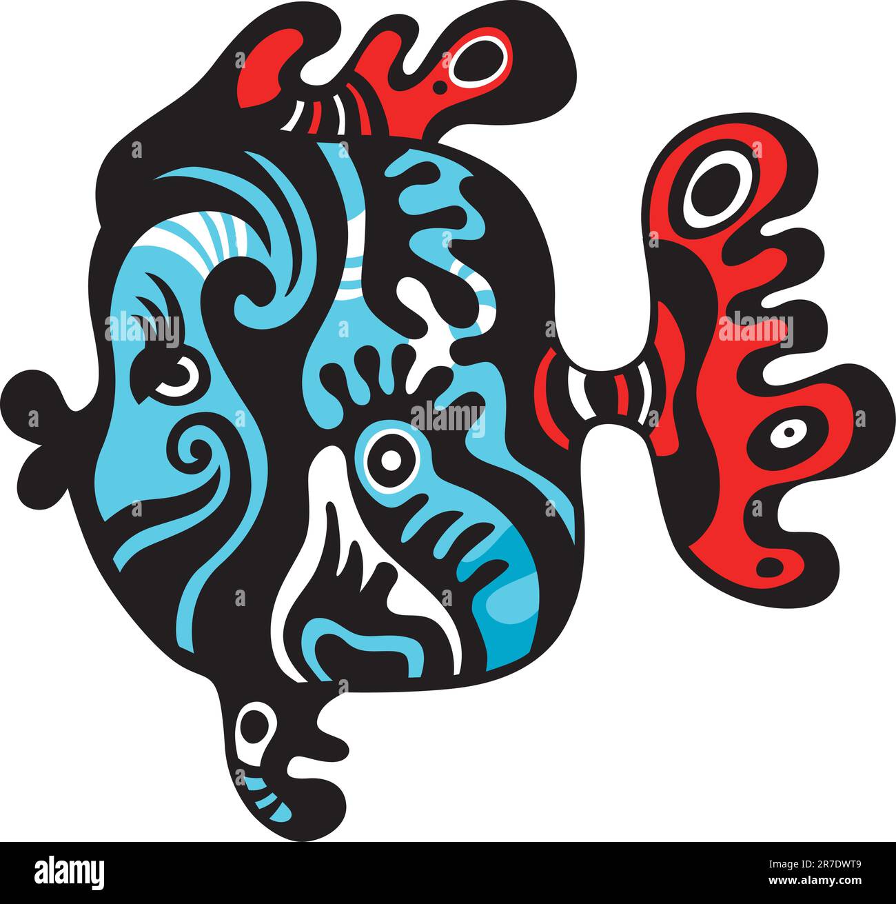 vector illustration of a cute fish Stock Vector Image & Art - Alamy