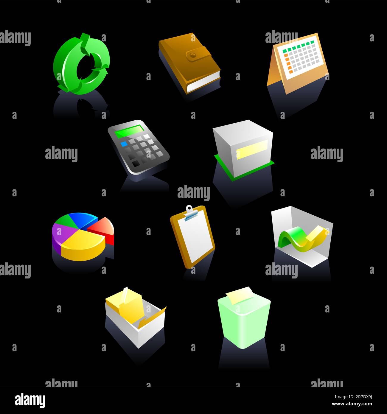 a set of 10 vector web and e-commerce related icons. eps 8 format, easy ...