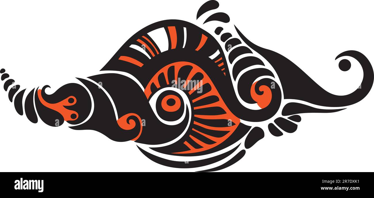 vector illustration of a cute abstract Stock Vector Image & Art - Alamy