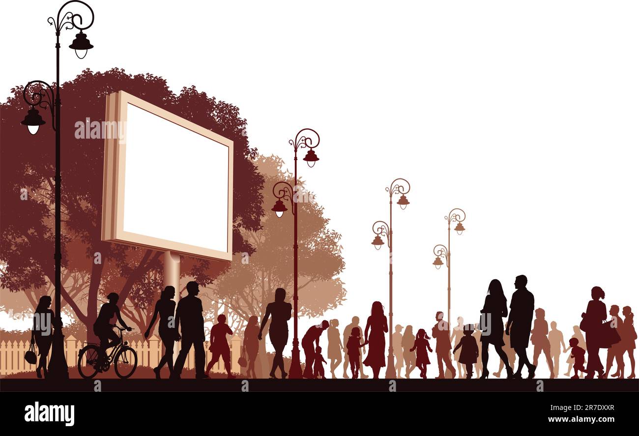 Boys on street Stock Vector Images - Alamy