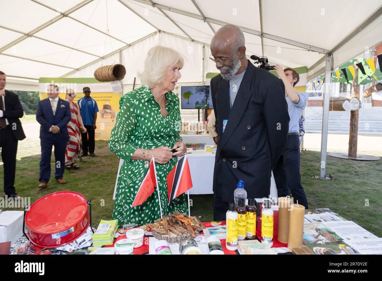 June 14, 2023, LONDON, UK: Queen Camilla at the Bees for Development ...