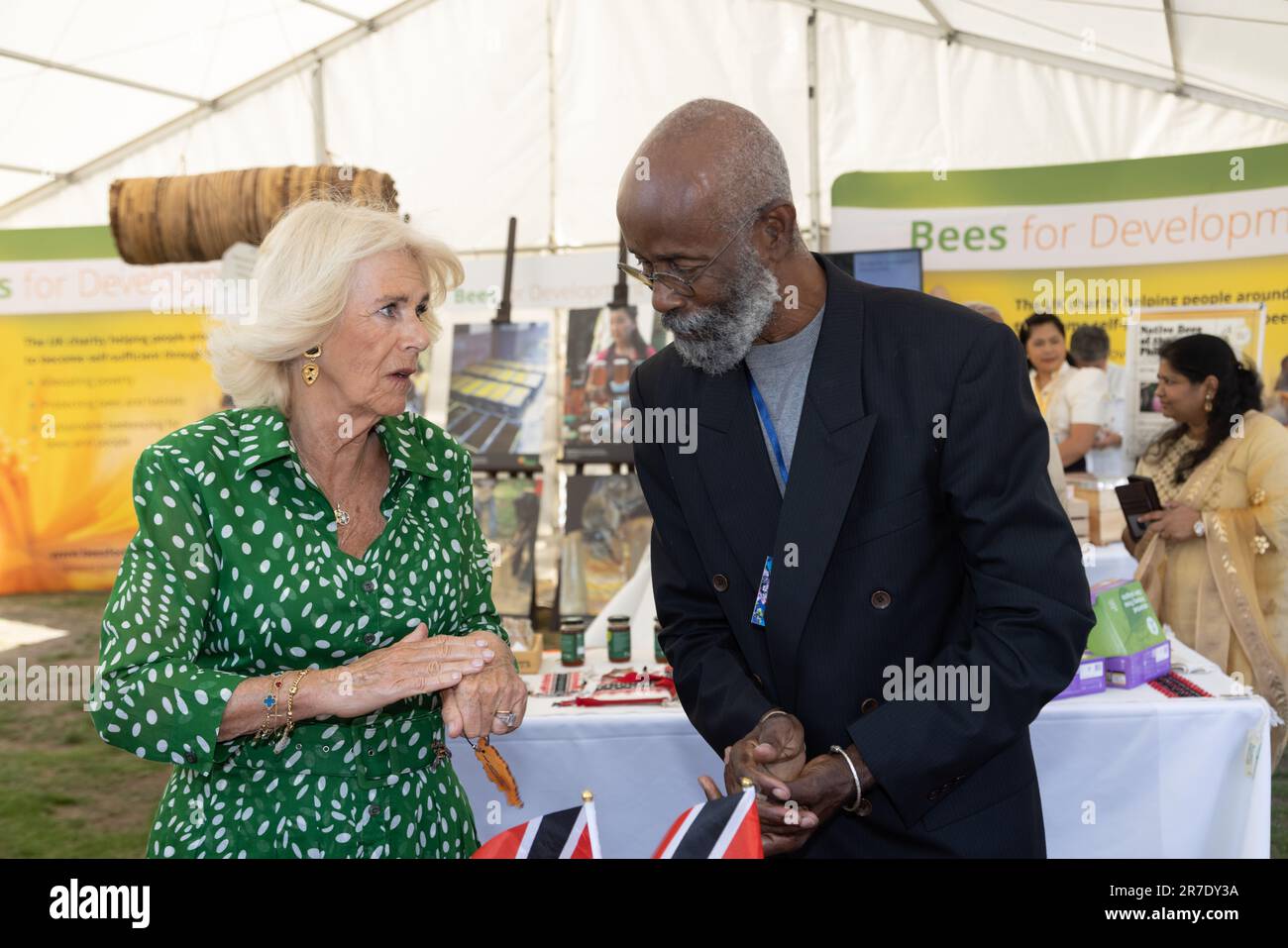 June 14, 2023, LONDON, UK: Queen Camilla at the Bees for Development ...