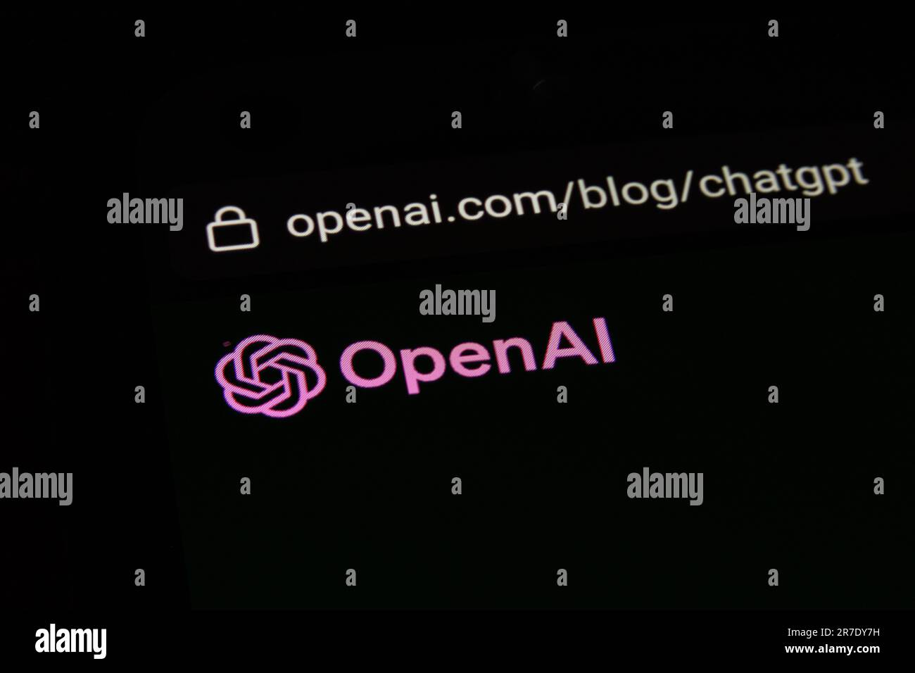 Kaunas, Lithuania - 2023 June 13: OpenAI logo on smarthpone. High quality photo Stock Photo - Alamy