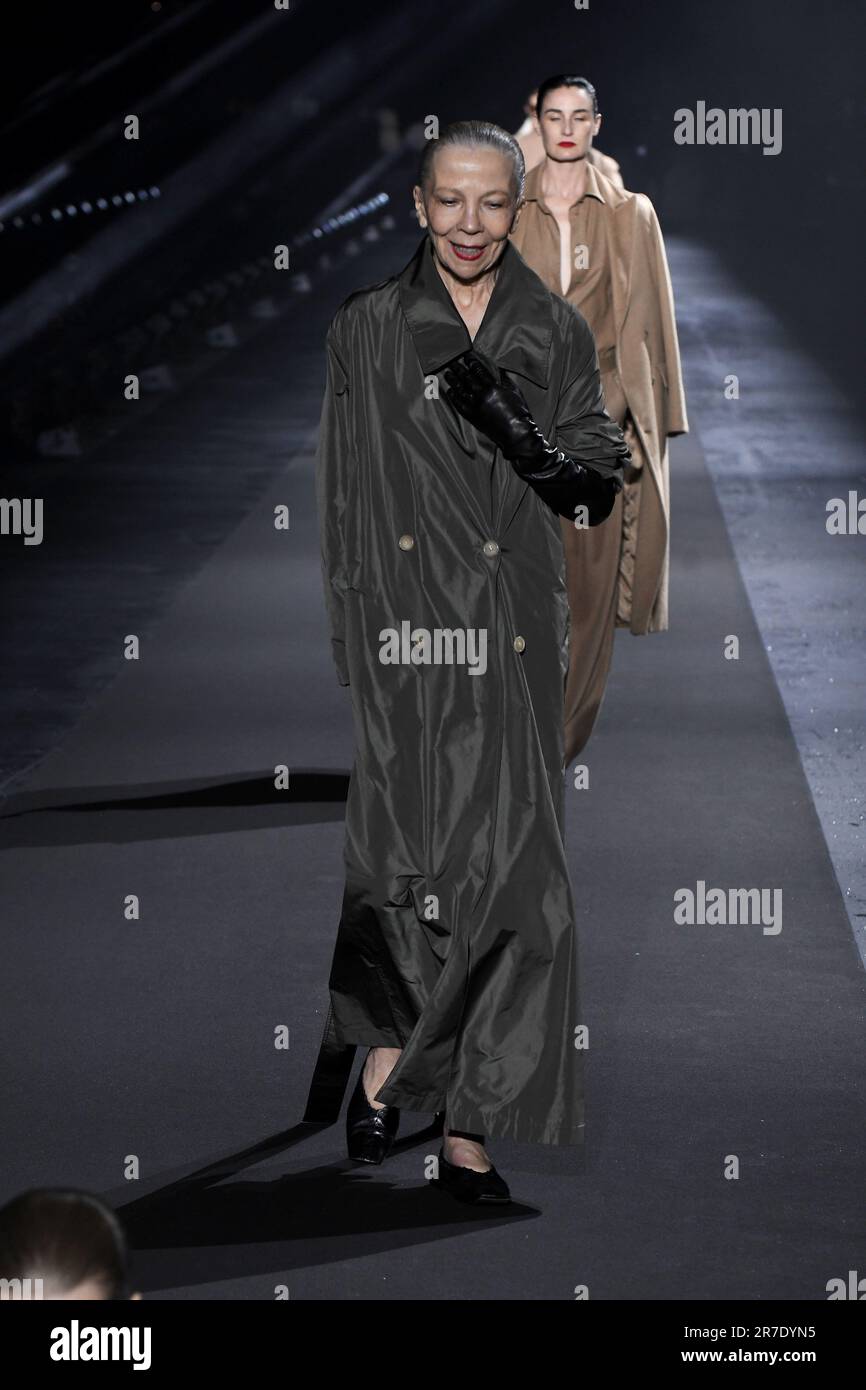 Florence, LuisaViaRoma & British Vogue event. Pictured: Penelope Tree ...