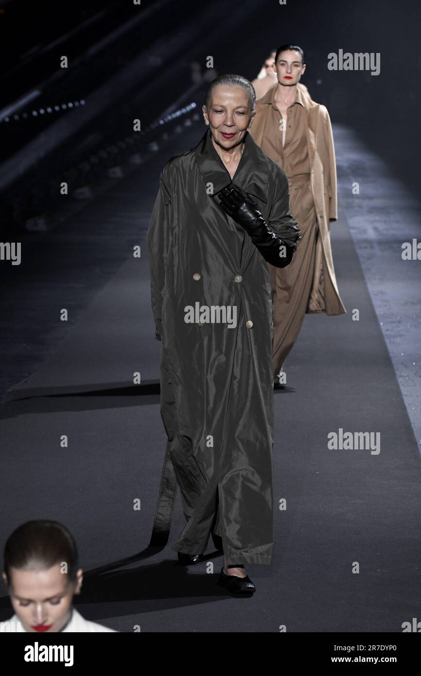 Florence, LuisaViaRoma & British Vogue event. Pictured: Penelope Tree ...