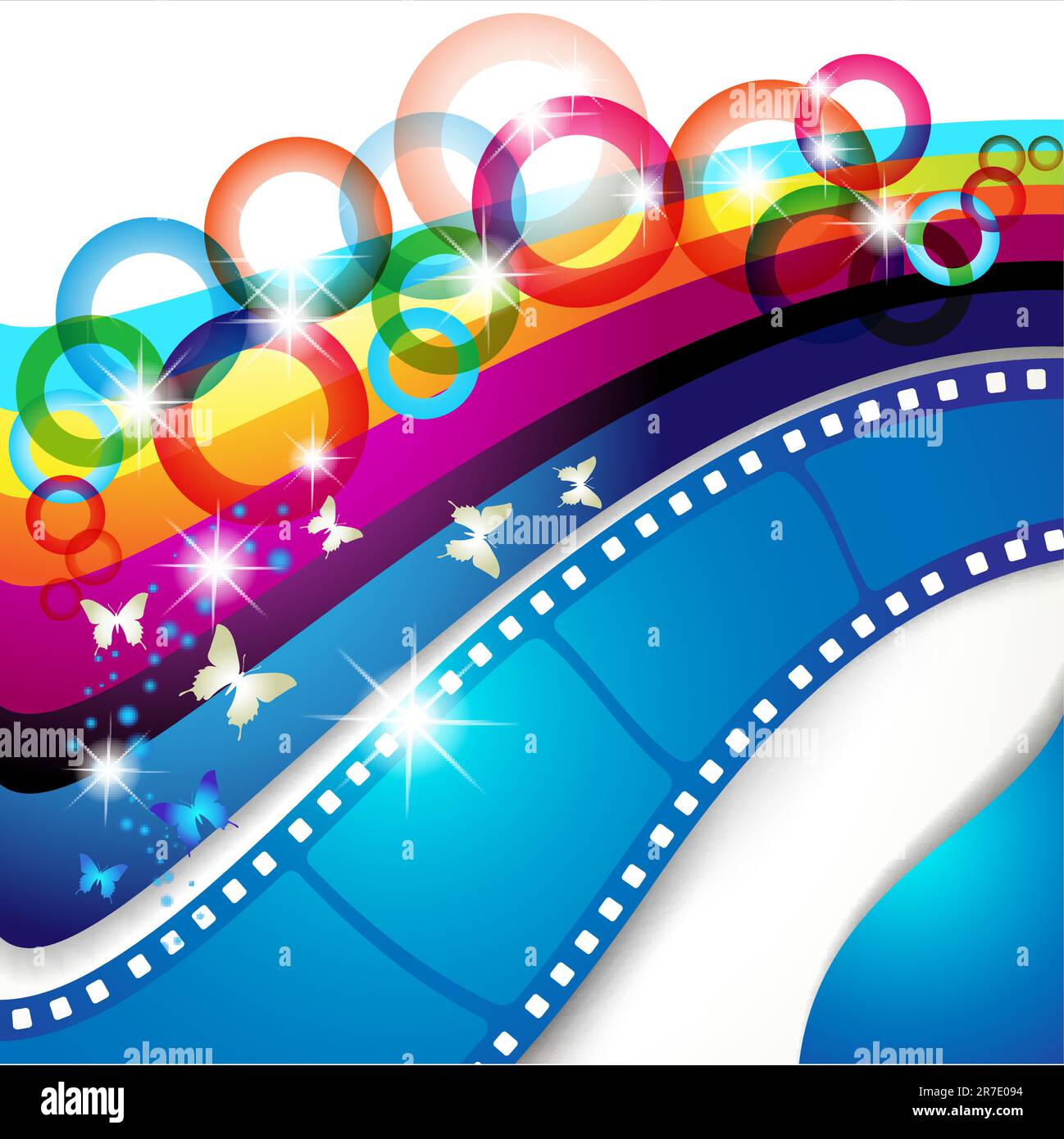 Over the border film Stock Vector Images - Alamy