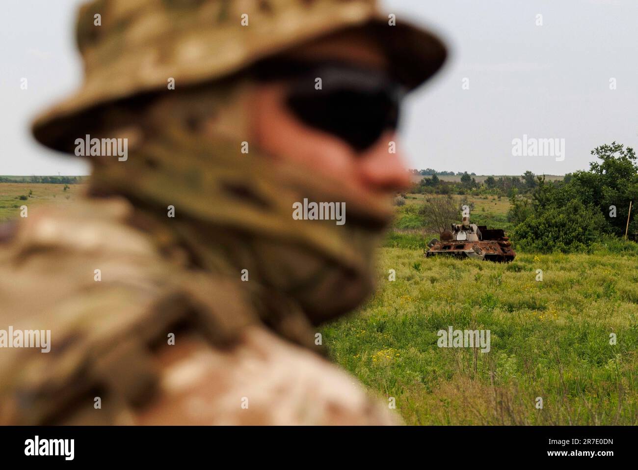 Vuhledar, Ukraine. 01st June, 2023. Soldiers with a special operations ...