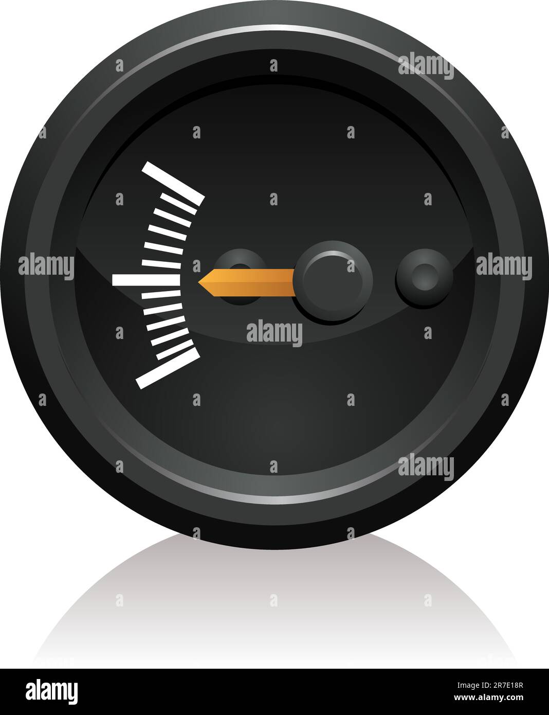 vector illustration of a gauge Stock Vector Image & Art - Alamy