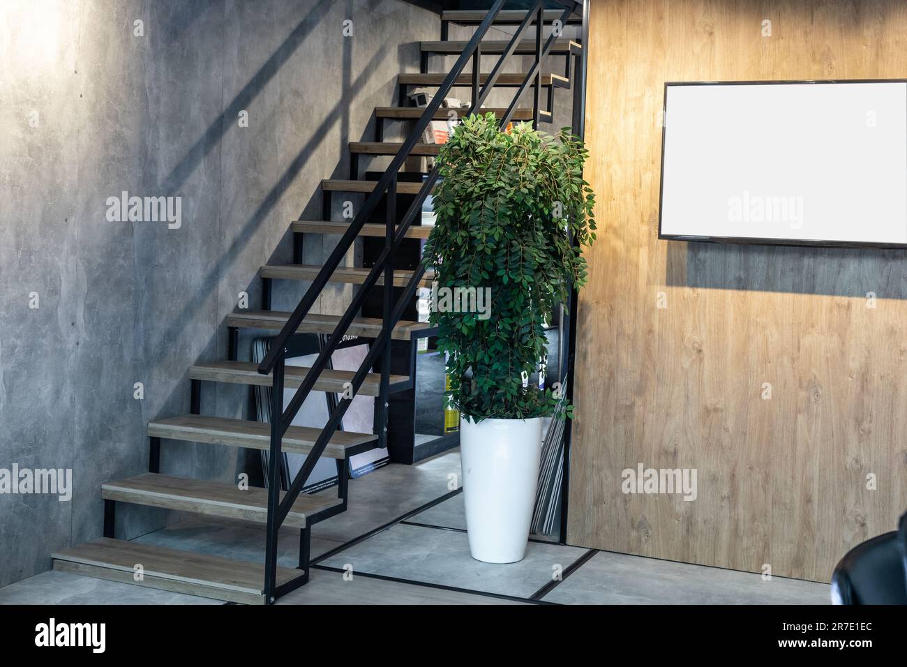 Mockup on the wall with space to insert your text for your purposes ...