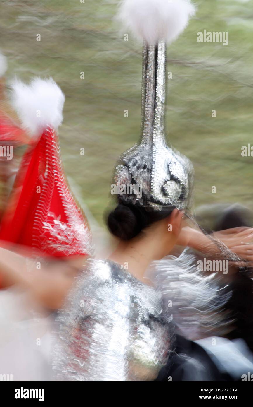 Kyrgyzstan. Folk dance performance at the festival Stock Photo - Alamy