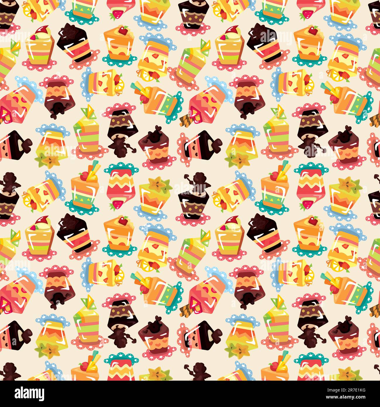 Cake texture Stock Vector Images - Alamy