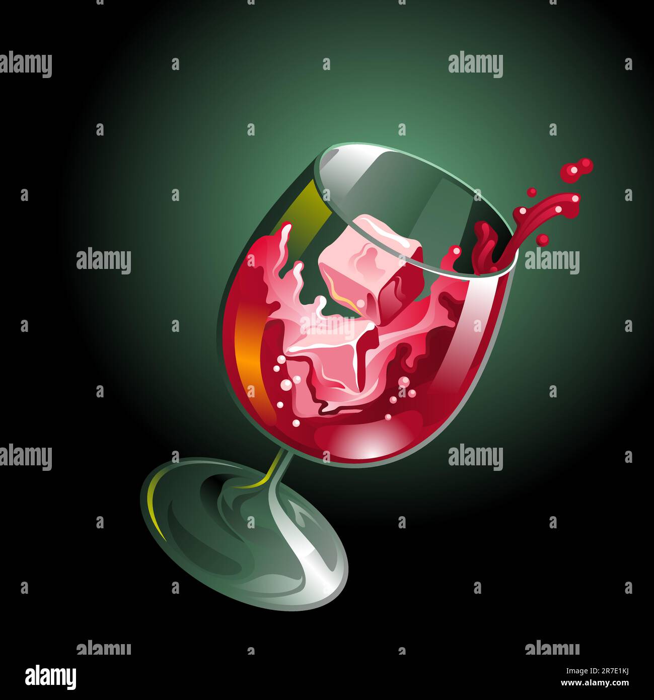 Powerful splash Stock Vector Images - Alamy