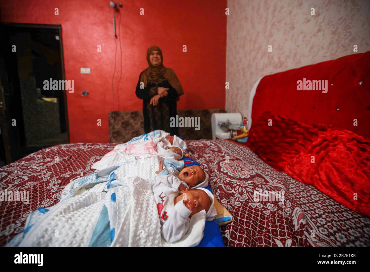 Gaza City. Palestine. 15th June 2023. A Palestinian woman from Gaza ...