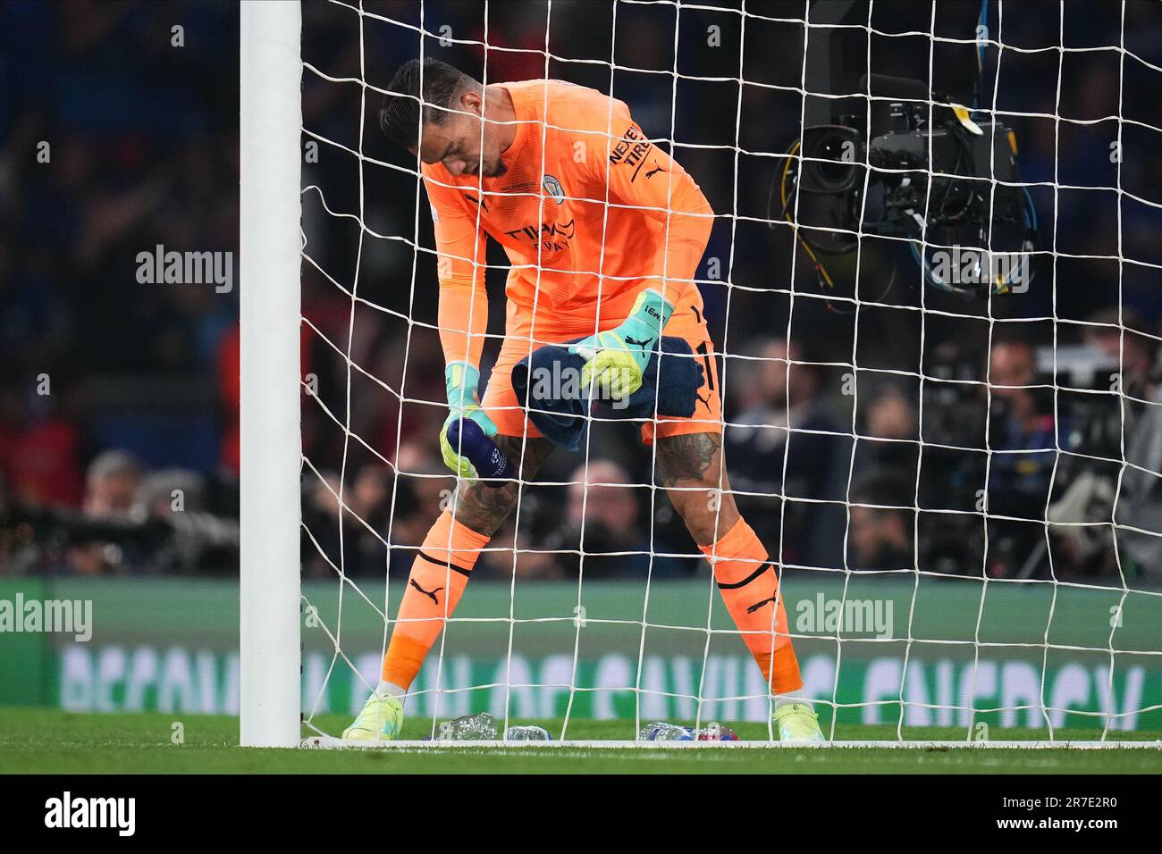 Istanbul, Spain. 10th June, 2023. Ederson of Manchester City during the ...