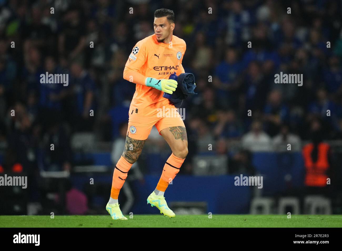 Istanbul, Spain. 10th June, 2023. Ederson of Manchester City during the ...