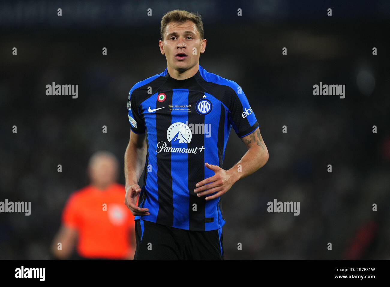 Istanbul, Spain. 10th June, 2023. Nicolo Barella of Inter Milan during ...