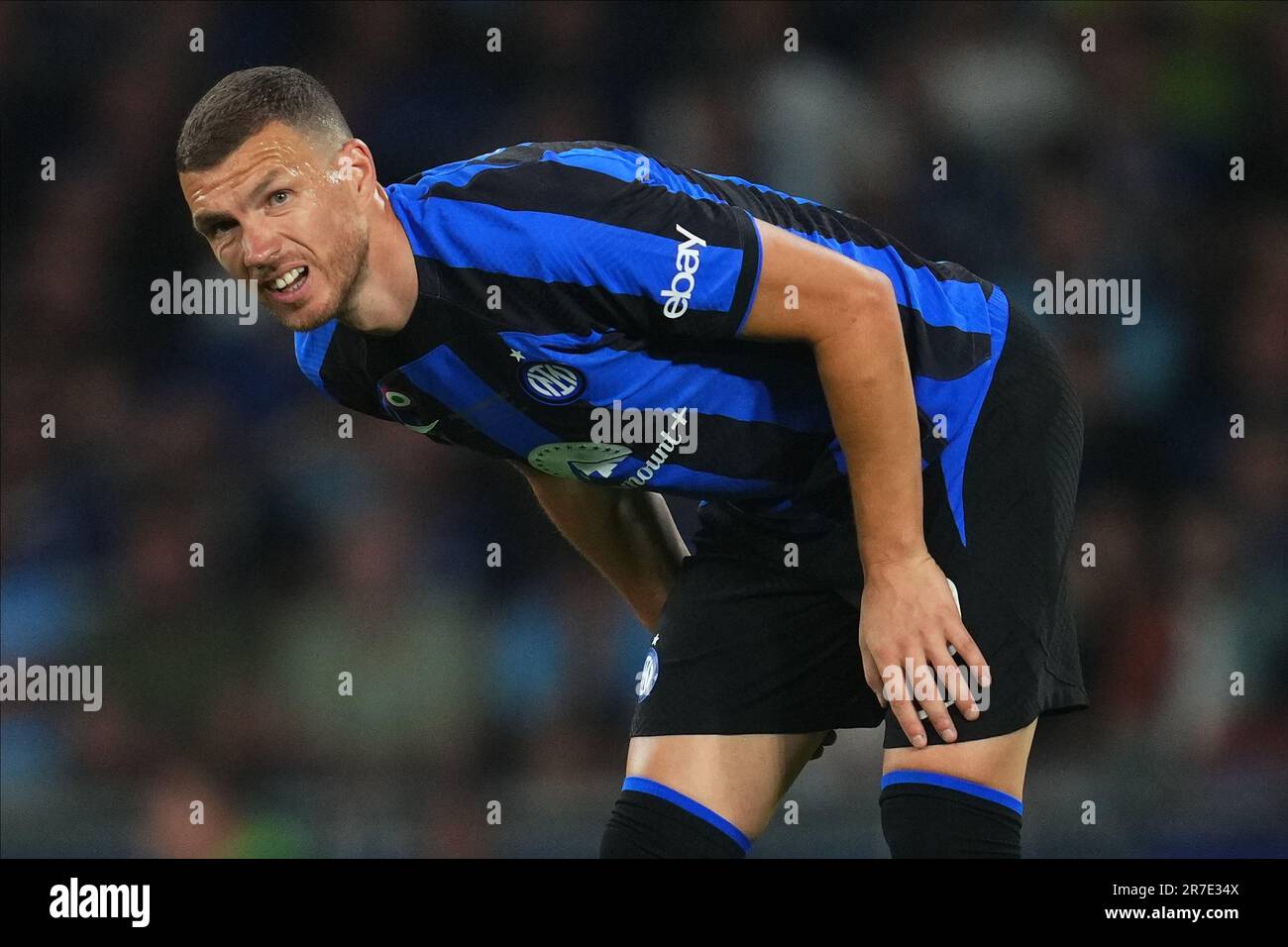 Istanbul, Spain. 10th June, 2023. Edin Dzeko of Inter Millan during the ...
