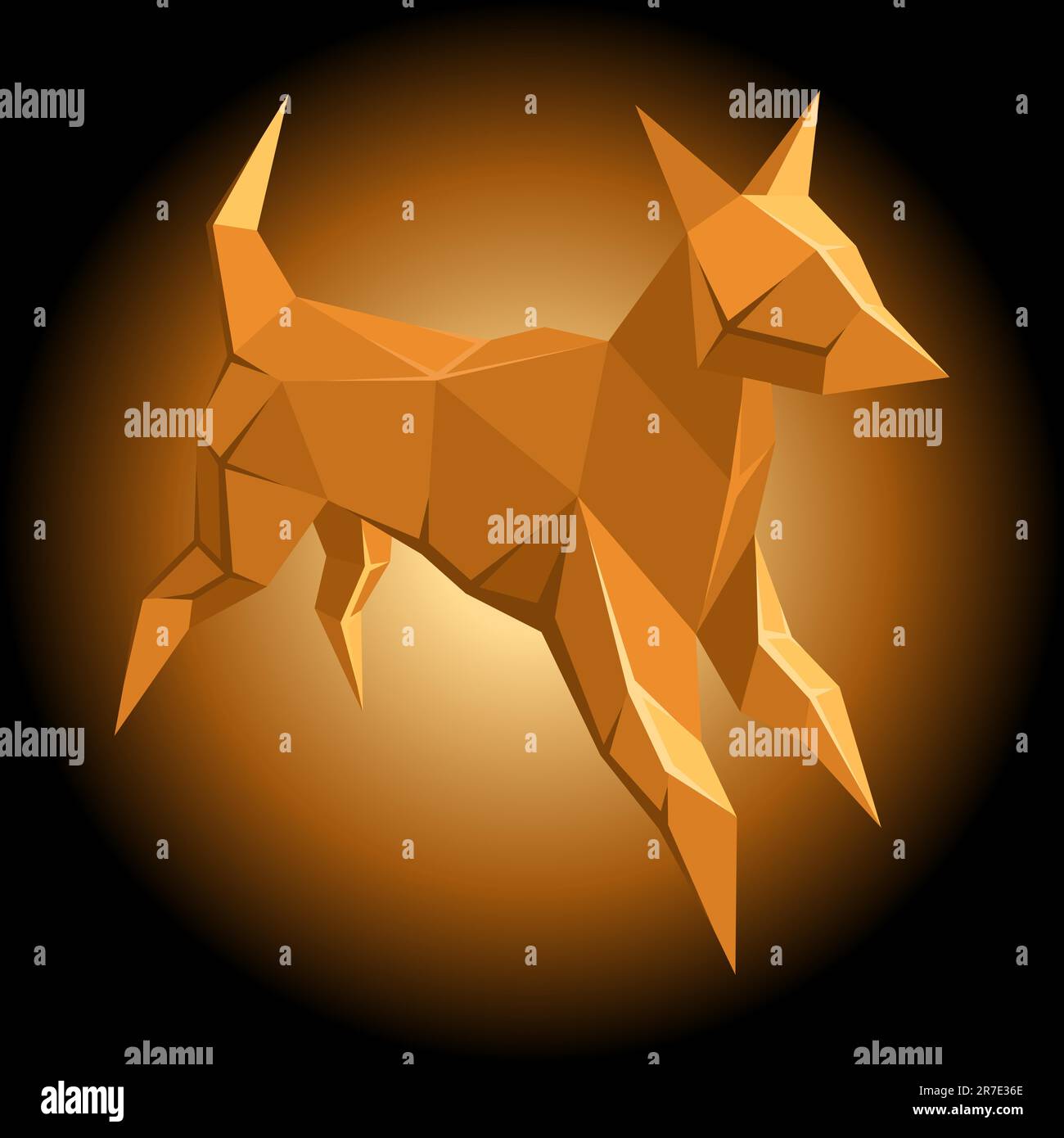 dog design element Stock Vector Image & Art - Alamy