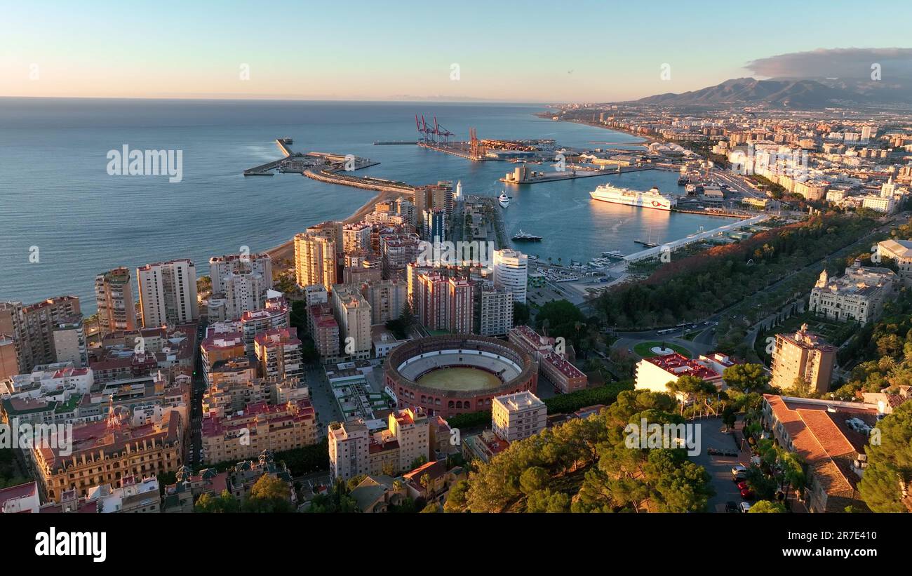 Malaga scenic view hi-res stock photography and images - Alamy